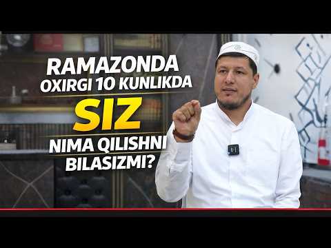 ABDULAZIZ DOMLA / OXIRGI 10 KUNLIK / АБДУЛАЗИЗ ДОМЛА / ОХИРГИ 10 КУНЛИК