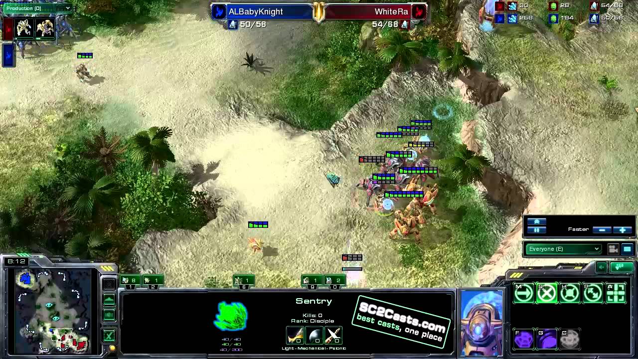 WhiteRa vs BabyKnight - PvP - SC2 Ladder - YouTube
