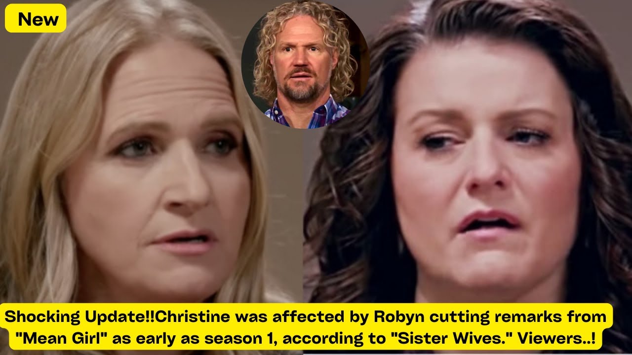 Shocking Update!Christine was affected by Robyn cutting remarks from ...