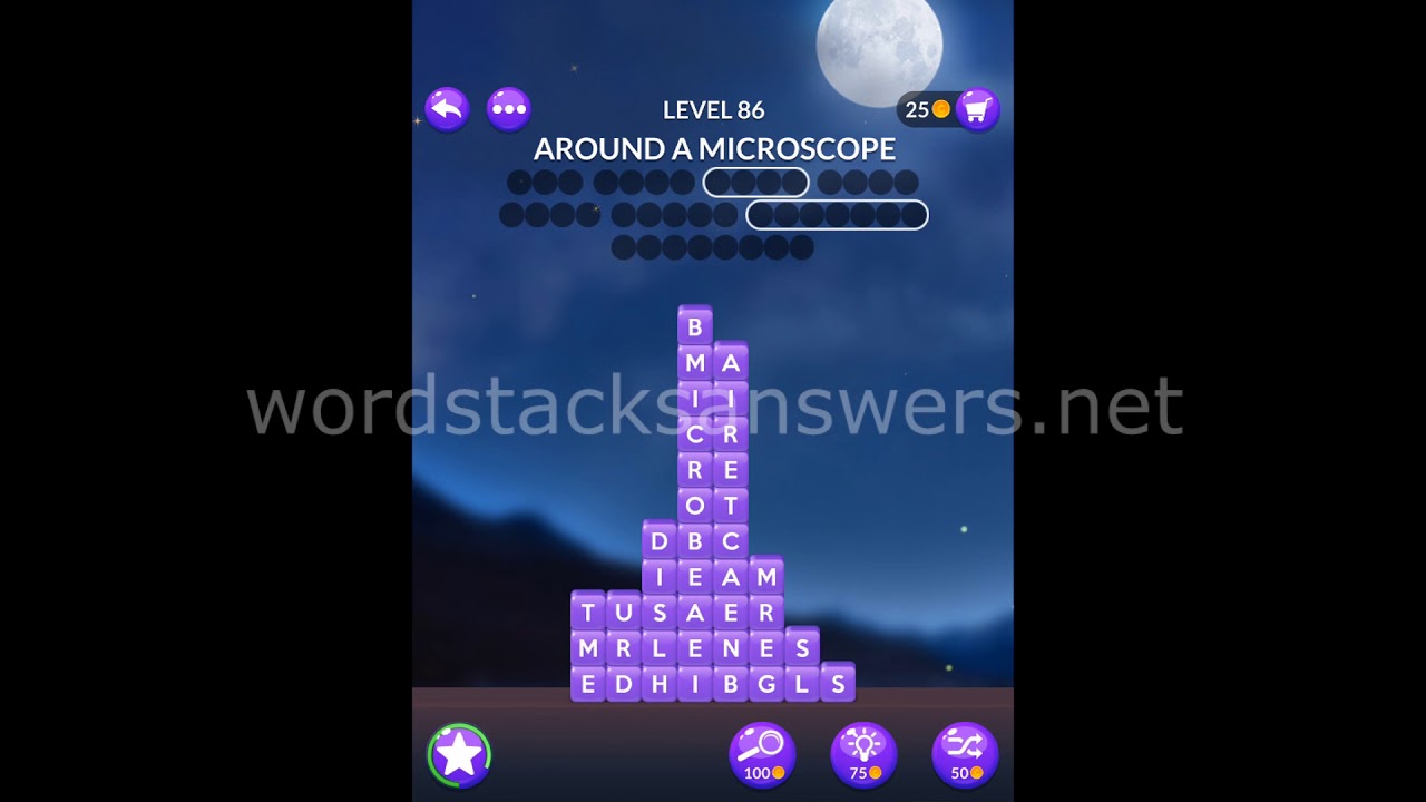 Word Stacks Level 86 Answers - YouTube