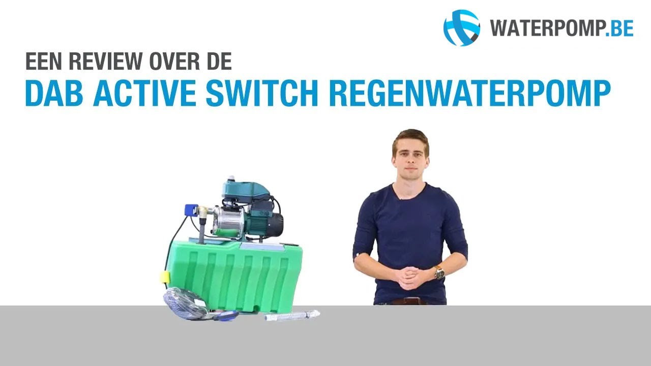 DAB Active Switch Regenwaterpomp - Review - YouTube