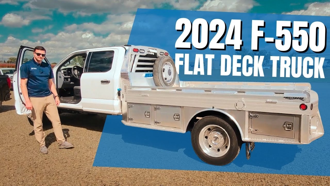 2024 F550 Flat Deck Truck Package | Series 4000 Aluminum Deck | In ...