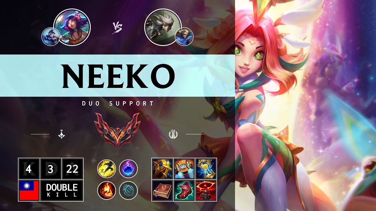 Neeko Support vs Camille - TW Grandmaster Patch 14.12 - YouTube