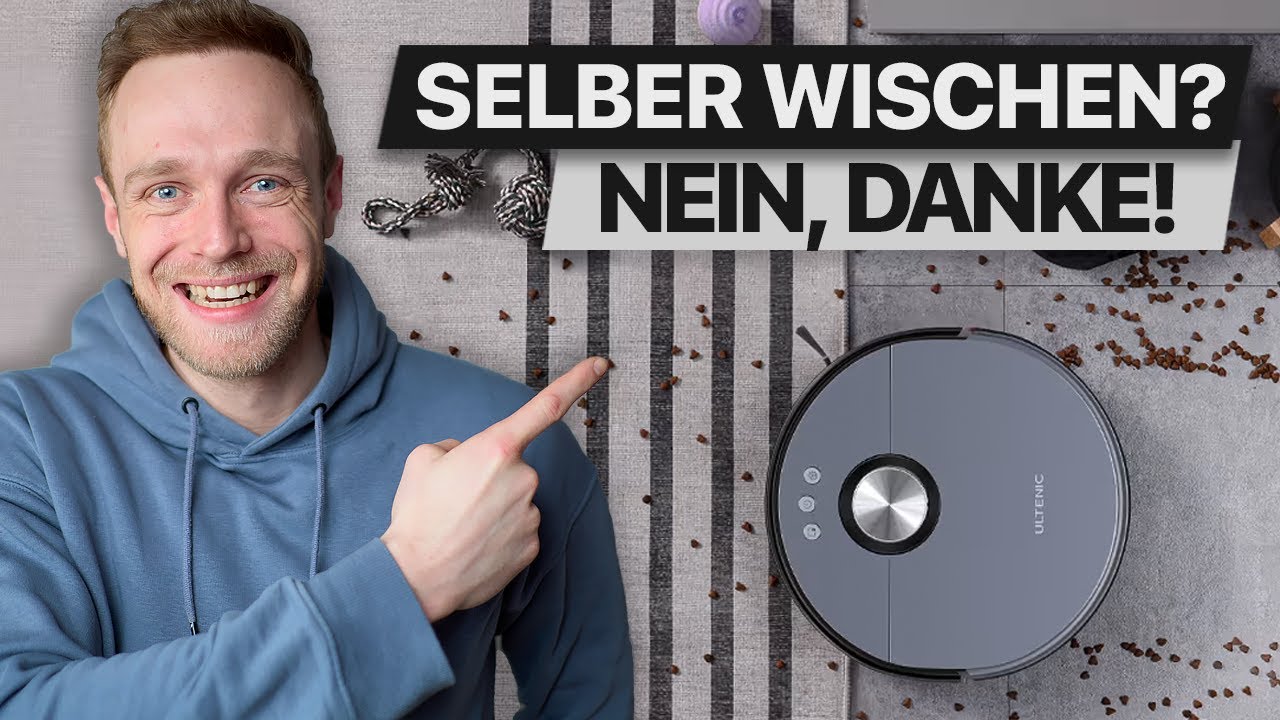 Ultenic MC1 Saugroboter mit Wischfunktion Test 2024 // Review und ...