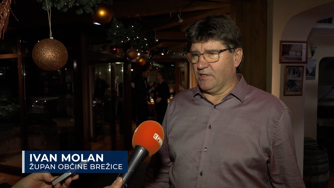 Ivan Molan po vnovični izvolitvi za župana občine Brežice - YouTube