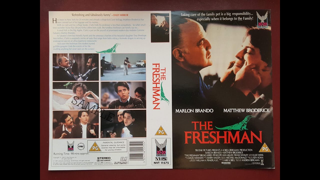 Original VHS Opening: The Freshman (1991 UK Rental Tape) - YouTube