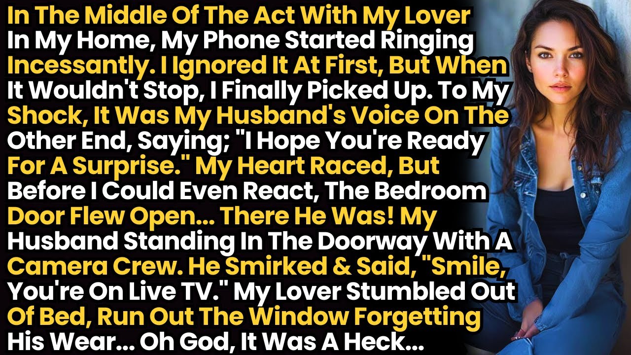 "Smile, You're On Live TV." My Lover Stumbled Out Of Bed, Run Out The ...