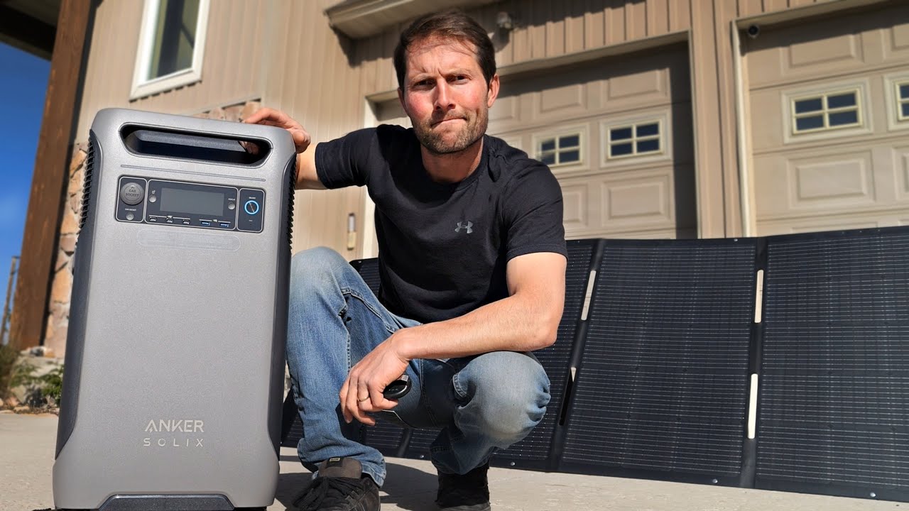 Emergency Battery Backup That Saves You Money / Anker SOLIX F3800 home ...