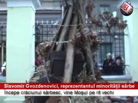 Incepe Craciunul Sarbesc, vine Mosul pe rit vechi! - YouTube