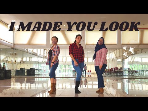I Made You Look | Line Dance by (@ernieyinlukmanhakim | Beginner - YouTube