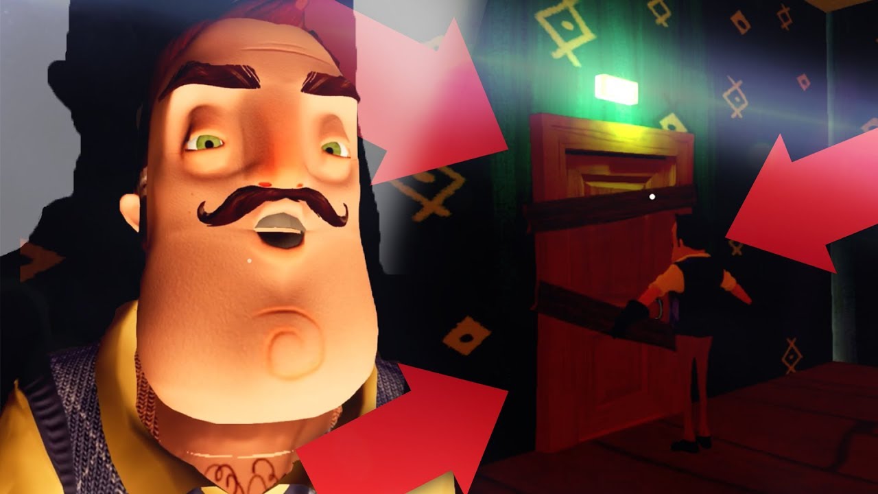 WE FOUND THE ENTRANCE TO THE NEW BASEMENT!?!!! (Hello Neighbor Beta ...