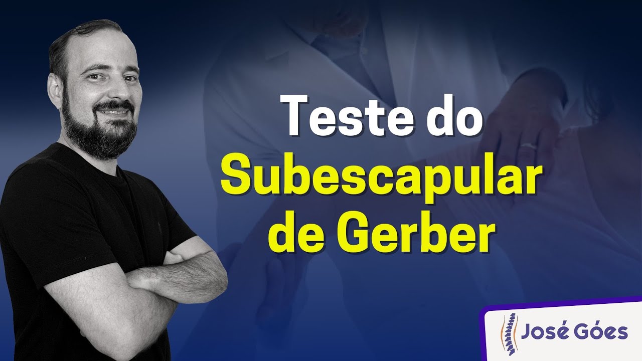 Teste do Subescapular de Gerber | José Góes - YouTube