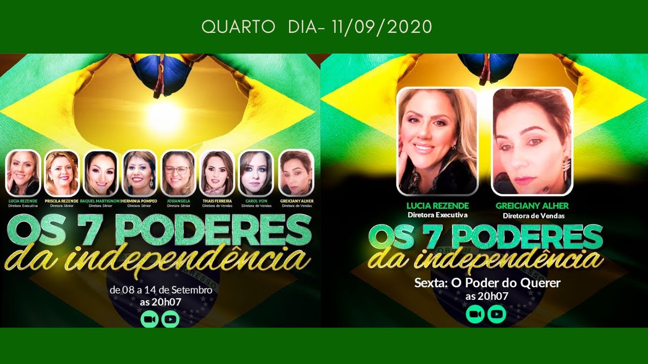 4 DIA - O PODER DO QUERER - MENTORA GREICIANY ALHER - YouTube