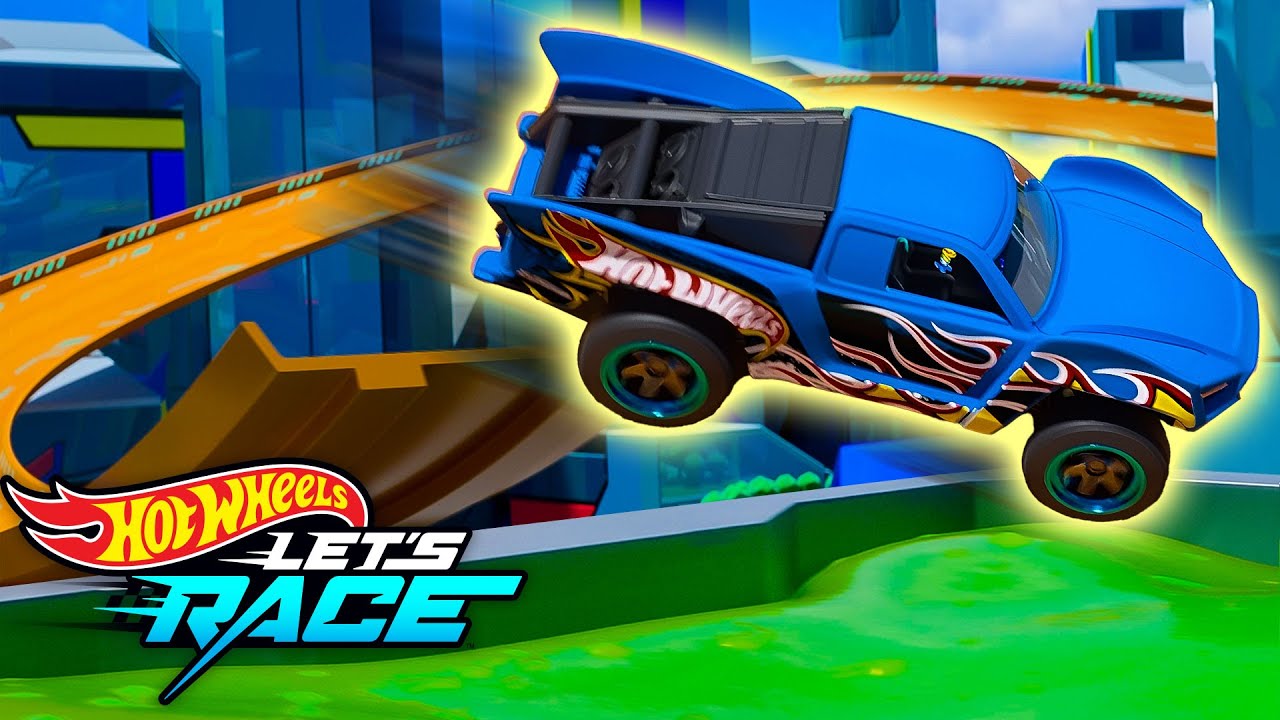 Zawodnicy Hot Wheels podejmują Skoczne Wyzwanie! 💥 | Hot Wheels – Na ...