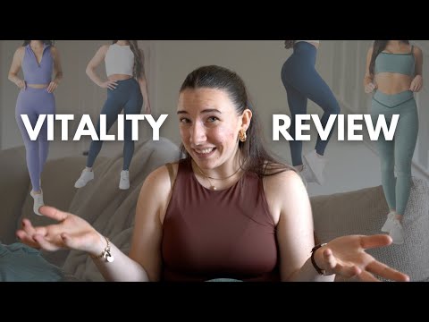 UNSPONSORED Vitality activewear try-on haul/review