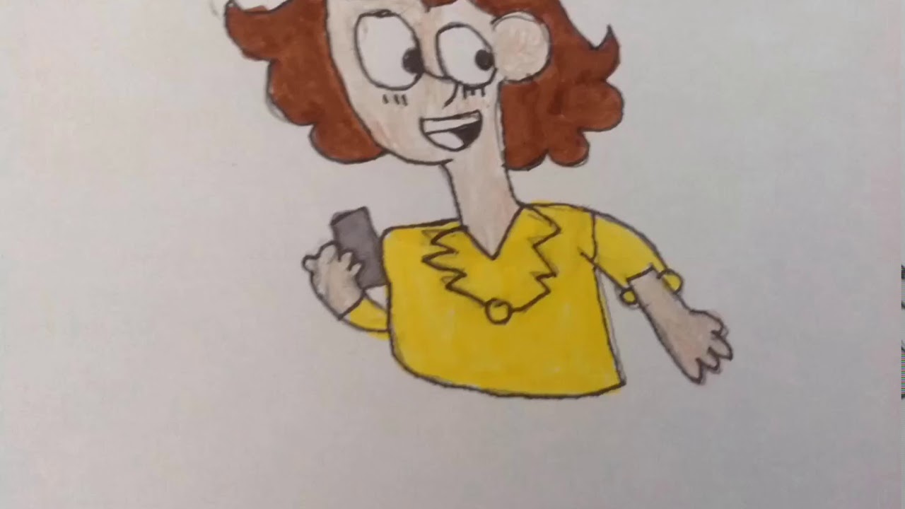 Drawing Connie complete - YouTube