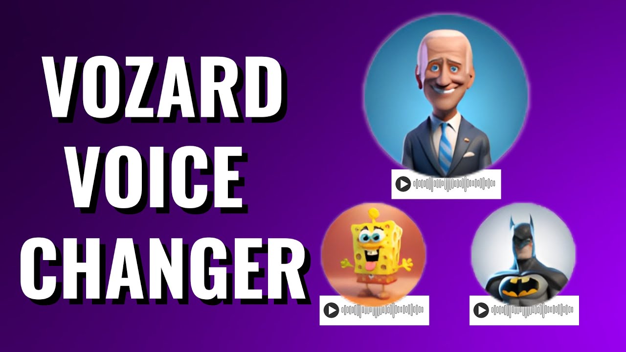KI Stimmenverzerrer Vozard - AI Voice Changer mit BERÜHMTEN Stimmen - YouTube
