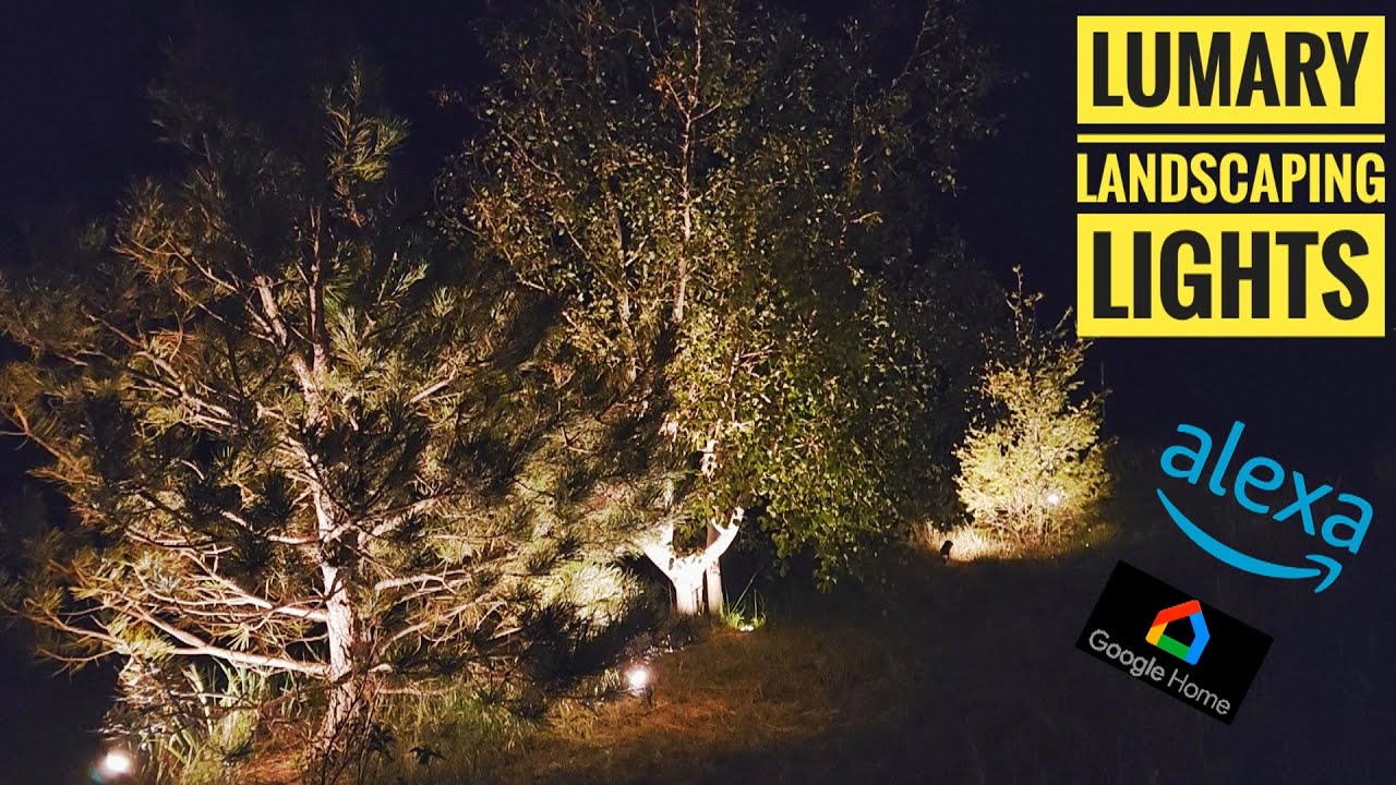 Lumary Smart Landscaping Lights Works With Amazon Alexa & Google Home ...