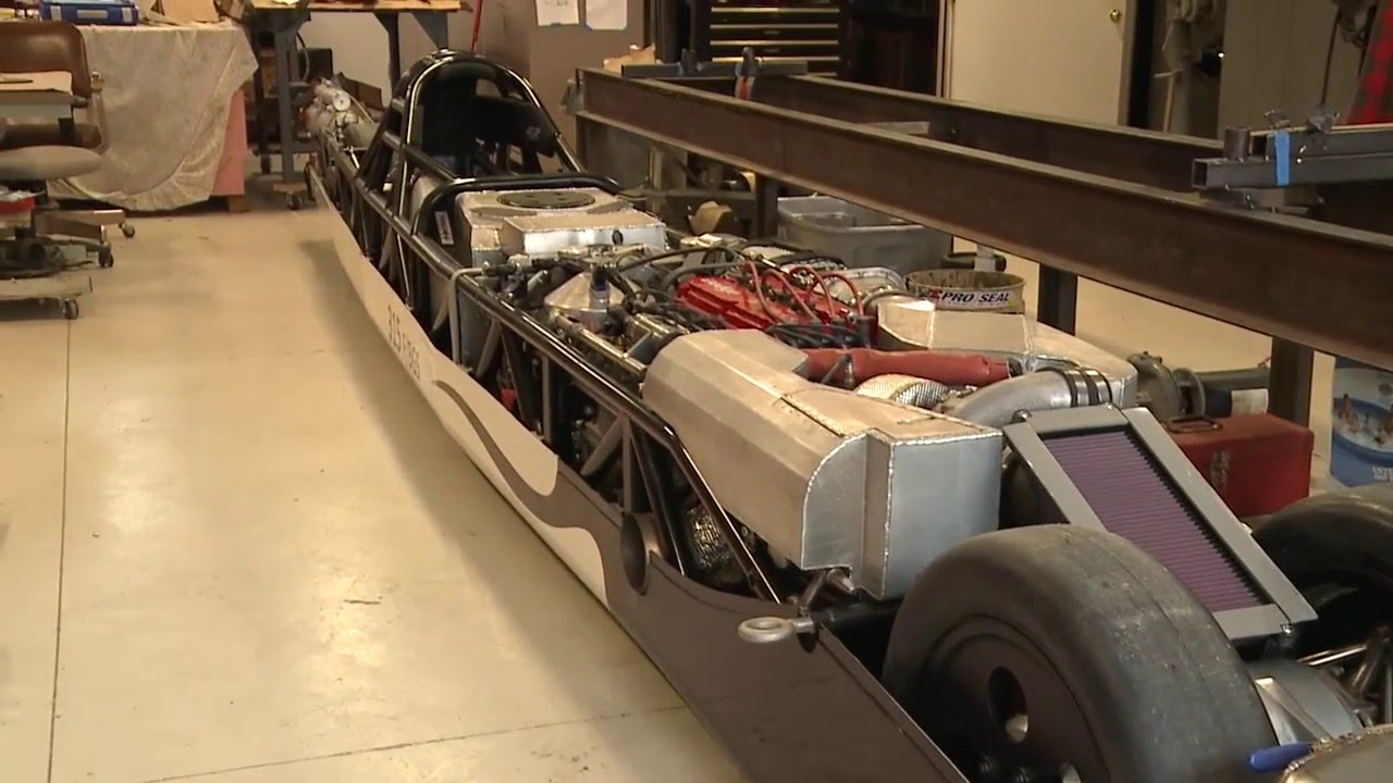 Ken Hardman Land Speed Record Car - YouTube