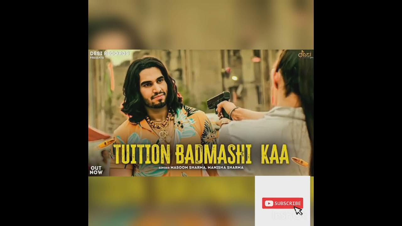 Tuition Badmashi Ka Song YouTube tuition-badmashi-ka-song-youtube