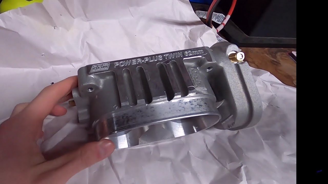 BBK 62mm Throttle body install - YouTube