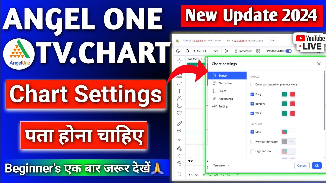 Angel One Chart Settings Full Details - New 2024 | Angel One ...