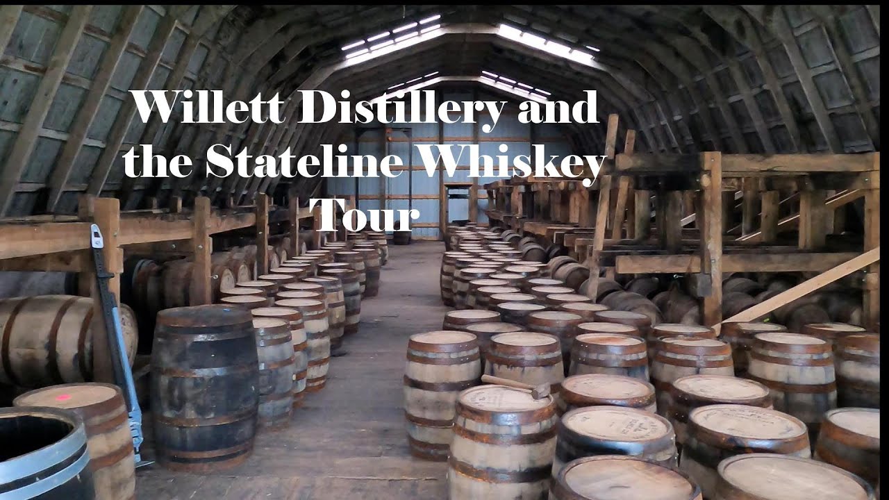 Willett Distillery and Stateline Whiskey Tour - YouTube