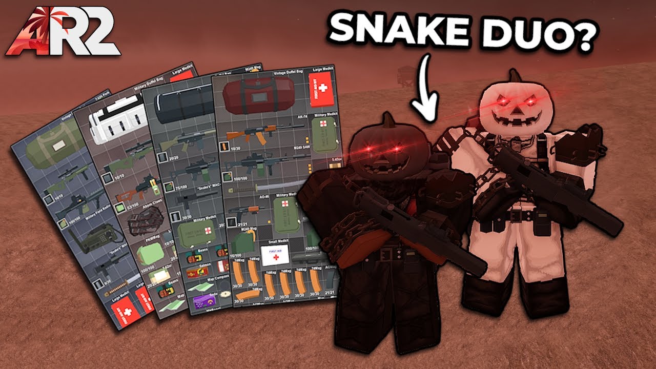 The Snake's Pumpkin Duo! - Roblox (Apocalypse Rising 2) - YouTube