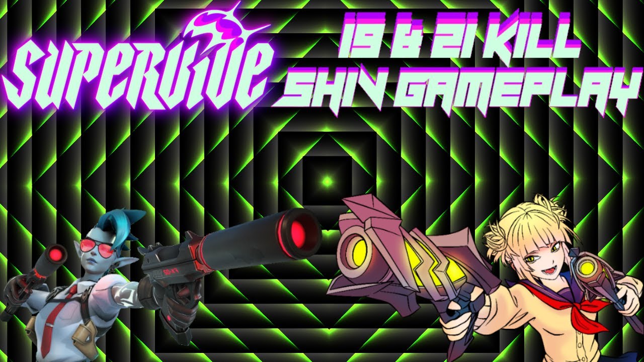 RANK 1 Shiv 19 And 21 Kill Games | SUPERVIVE Gameplay - YouTube