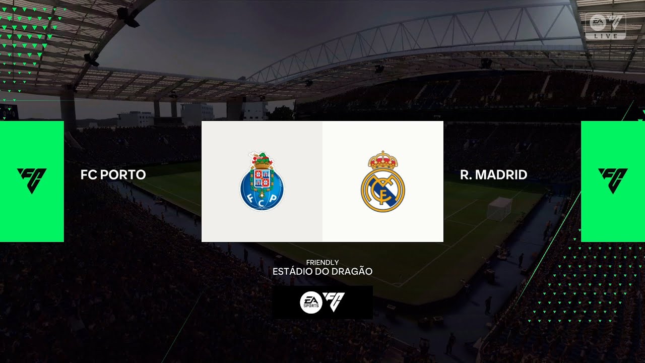 FC PORTO VS REAL MADRID | FRIENDLY MATCH | FC 24 - YouTube