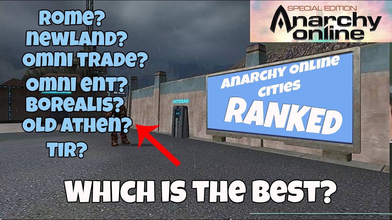 What are the BEST cities in Anarchy Online - YouTube