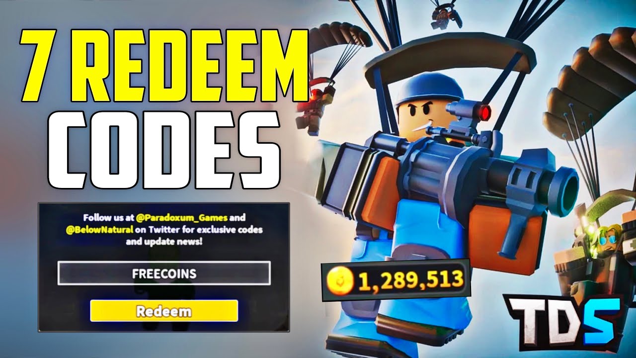 *NEW* ALL WORKING CODES FOR TOWER DEFENSE SIMULATOR! ROBLOX TOWER ...