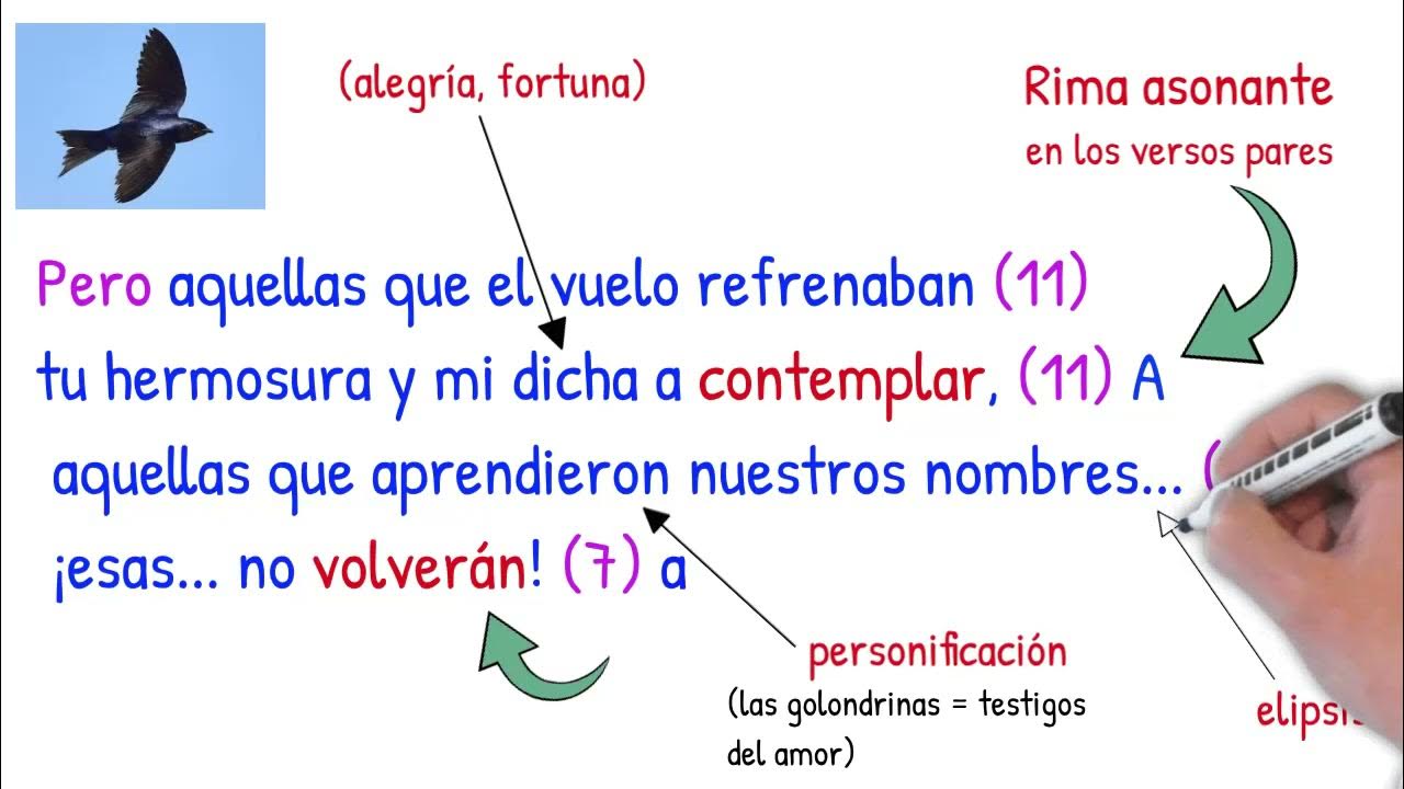 Video 13: Análisis de Rima LIII, "Volverán las oscuras golondrinas ...
