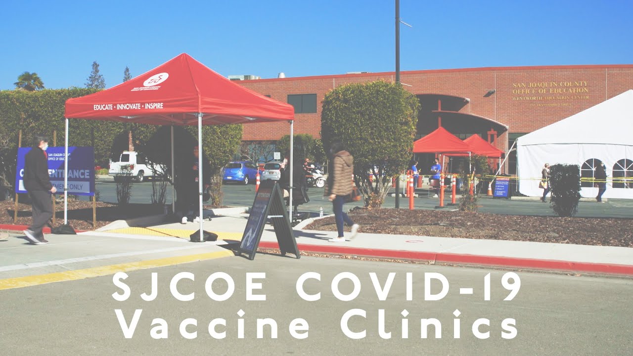 SJCOE COVID-19 Vaccine Clinics - YouTube