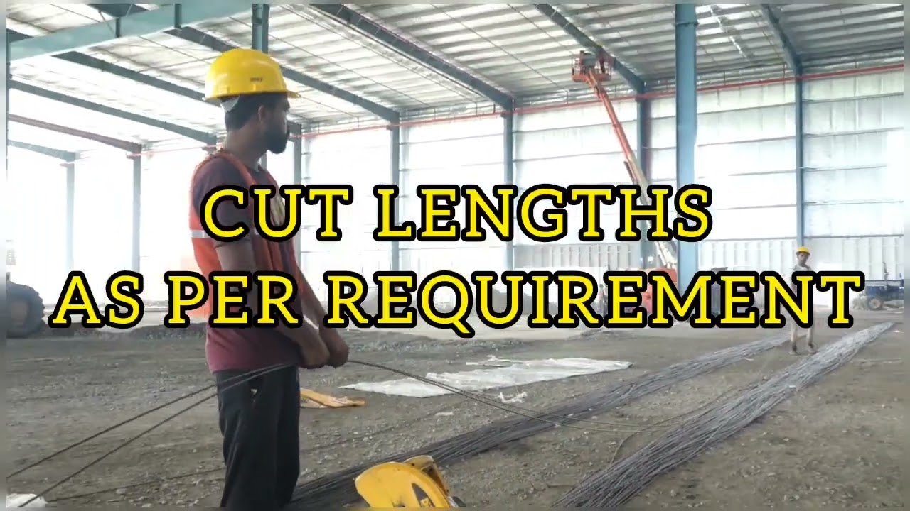 WELSPUN ONE Warehouse Concrete Flooring done using STARK STEEL as Steel ...