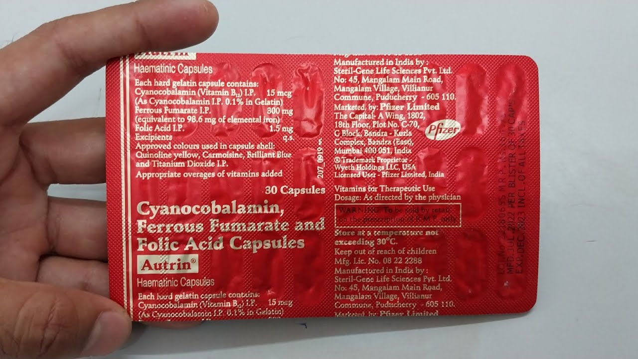 Autrin capsules// multivitamin capsules - YouTube