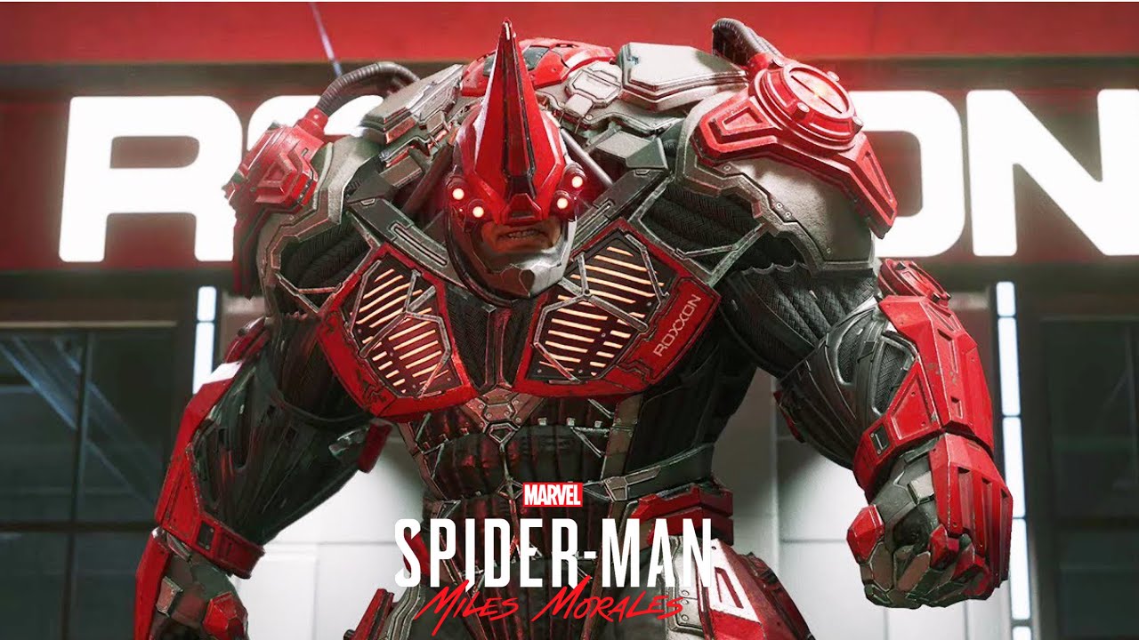 Roxxon Rhino : Marvel's Spider-Man: Miles Morales - YouTube