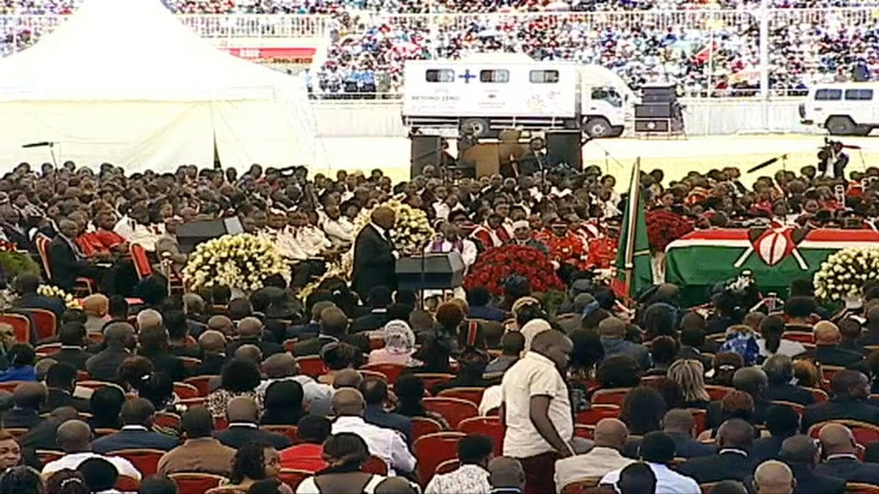 Kenya mourns former President Moi with state funeral | AFP - YouTube