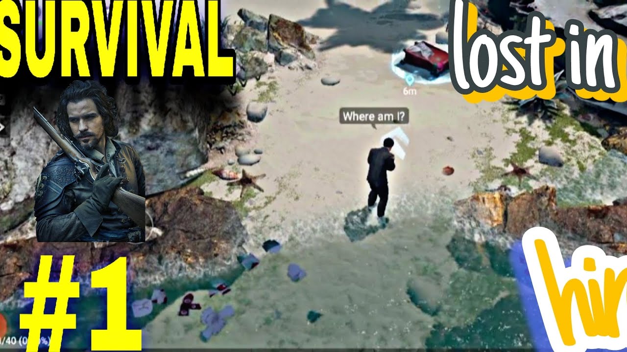 lost in blue survival gameplay in hidhi part 1 - YouTube
