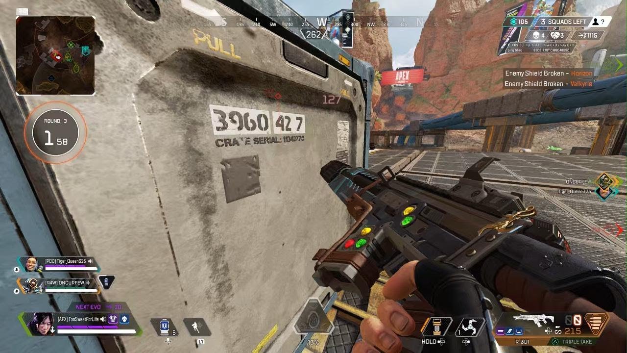 R-301 Beams With Wraith ICONIC Skin - YouTube