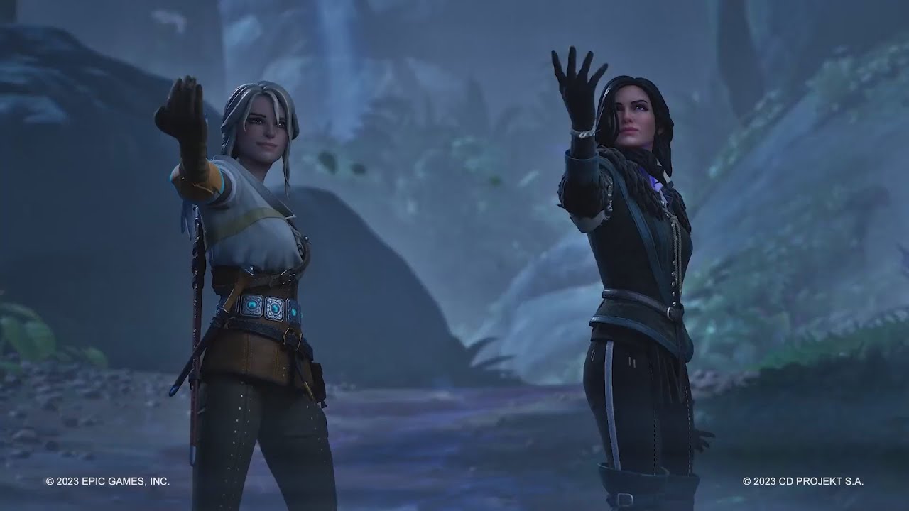 The Witcher x Fortnite REVEAL Trailer Ciri and FREE REWARDS (Ciri And ...