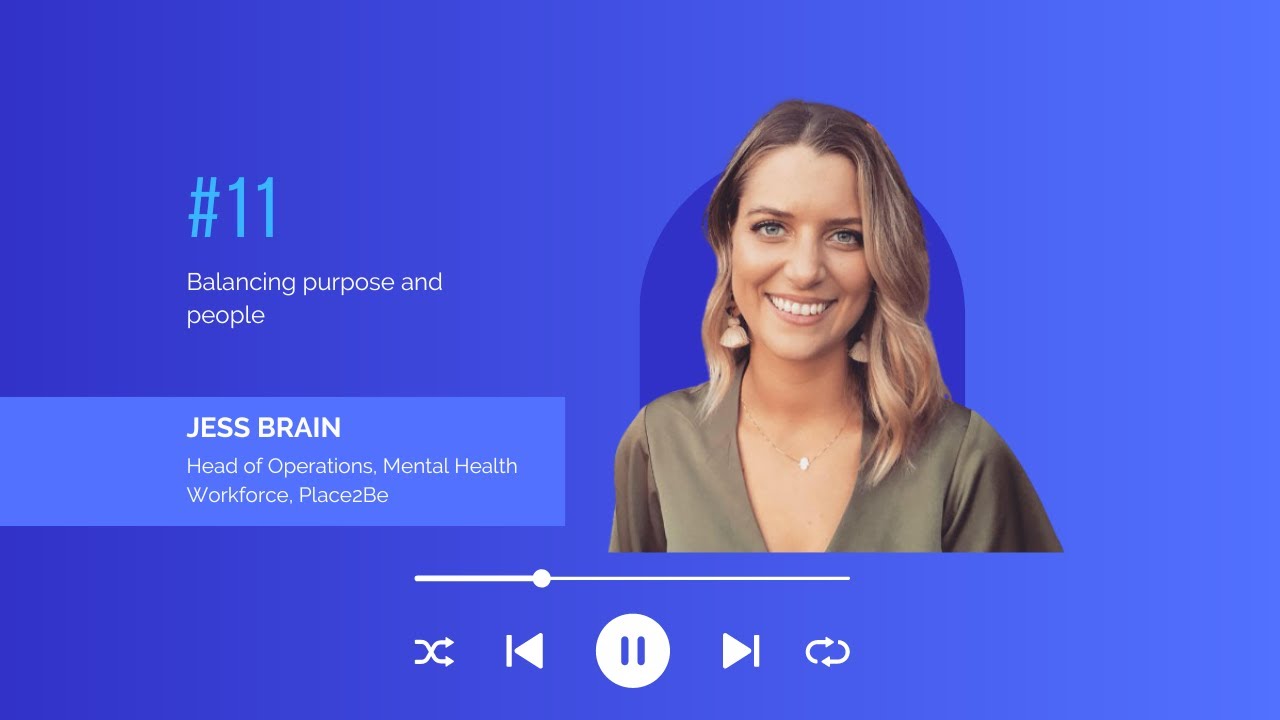 Balancing Purpose and People with Jess Brain - YouTube