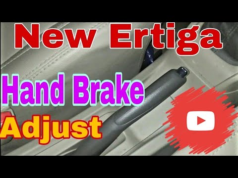 How to adjust Hand brake in car || New Ertiga car || engineer sahab ...
