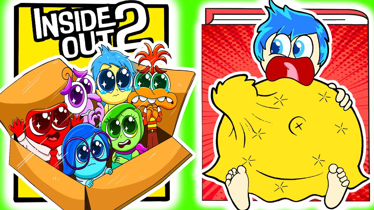 Making INSIDE OUT 2 Pregnant babies Game Book Collection 인사이드 아웃 2 by ...
