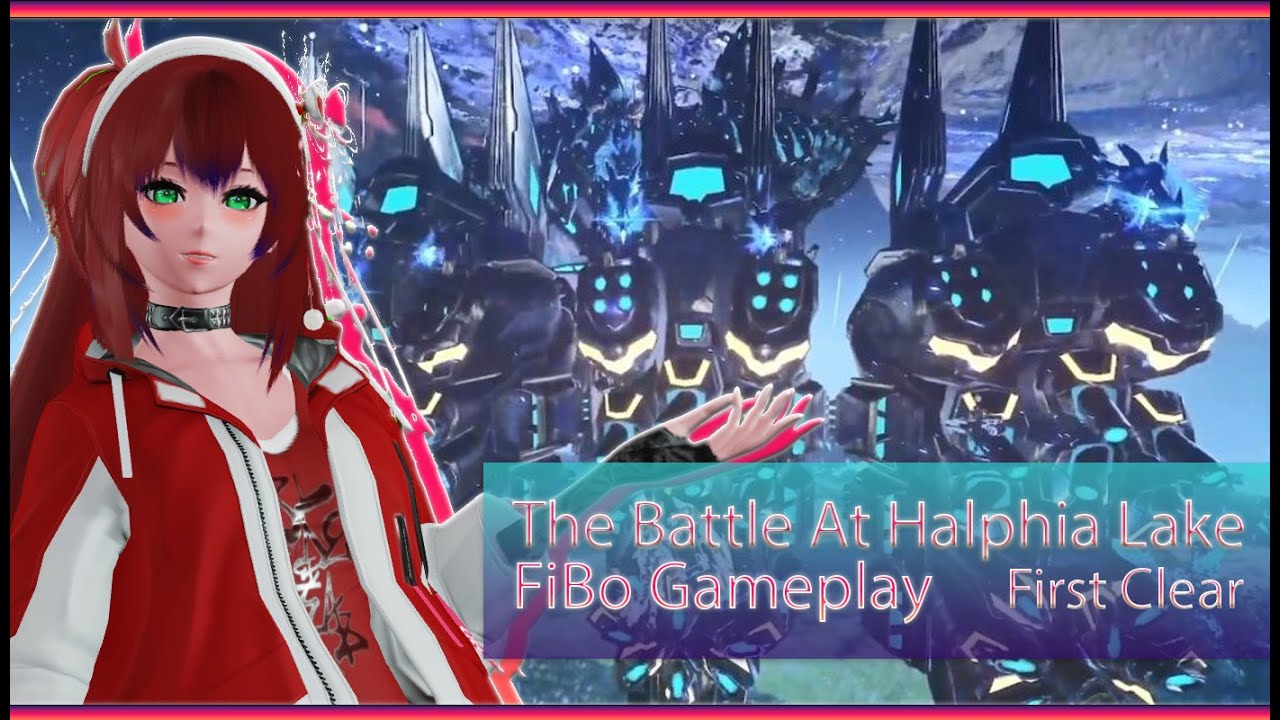PSO2 NGS: The Battle at Halphia Lake FiBo - YouTube