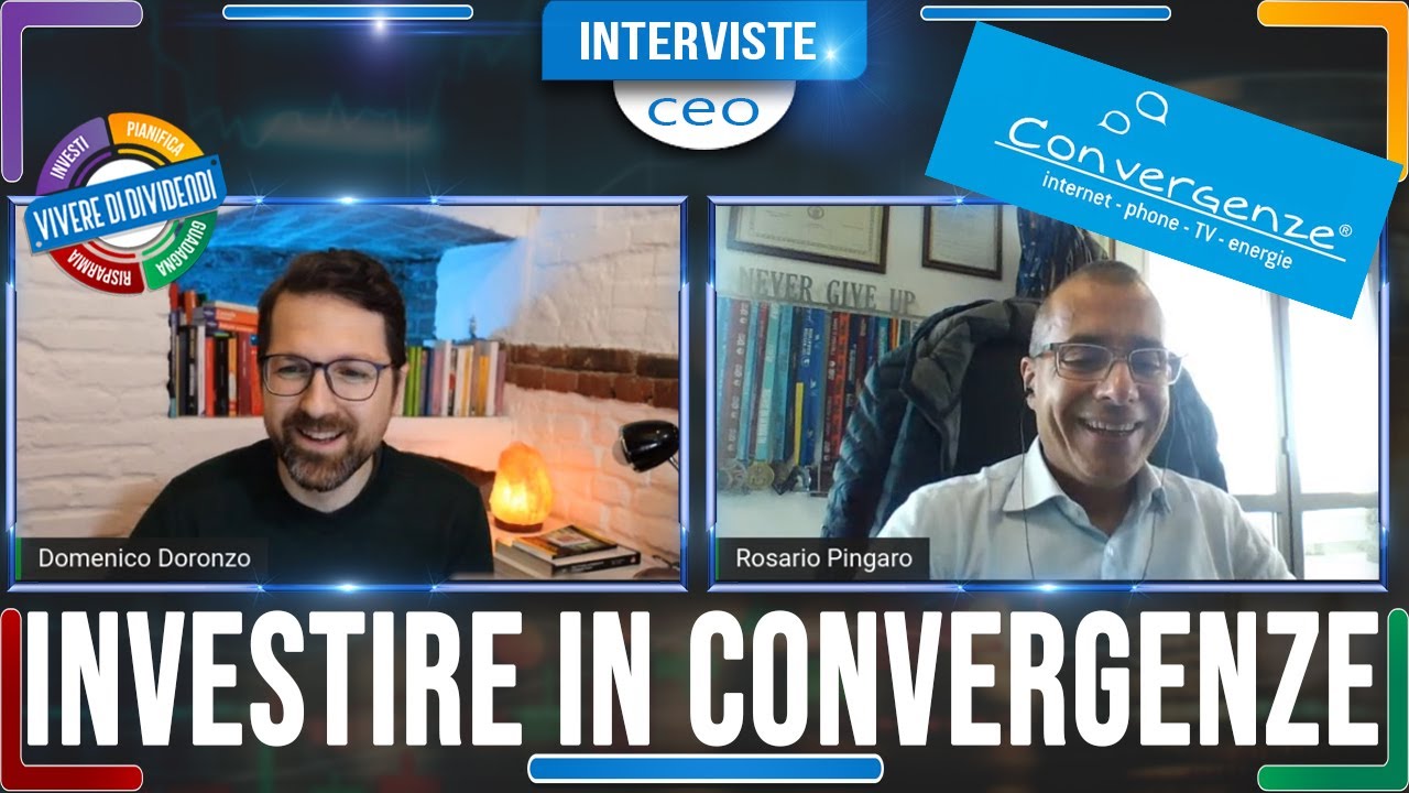 INVESTIRE IN AZIONI CONVERGENZE ne parliamo con il CEO Rosario Pingaro ...