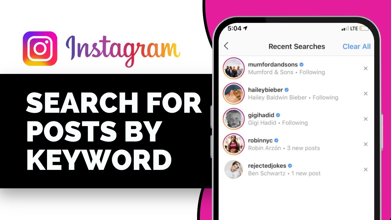 How to Search for Instagram Posts by Keyword (Full Guide) - YouTube