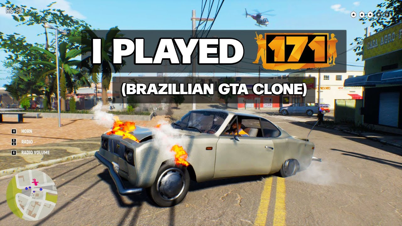 This Brazilian GTA Game is Crazy - YouTube