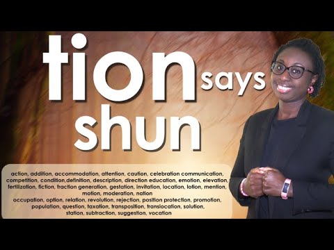tion Word Family | tion says shun | #wordfamily #wordfamilies #tion ...