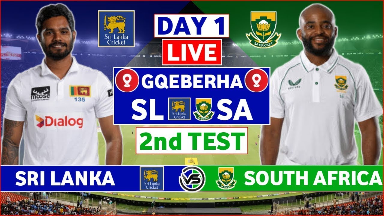 🔴 Sri Lanka vs South Africa 2nd Test Live Scores | SL vs SA 2nd Test ...